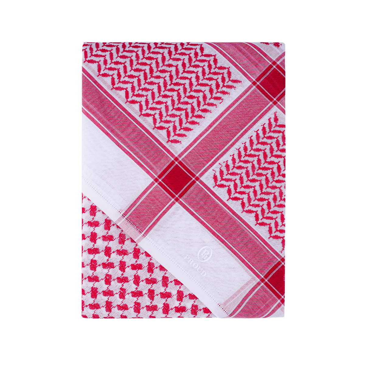 Proud Plus 1 Shemagh Red and White