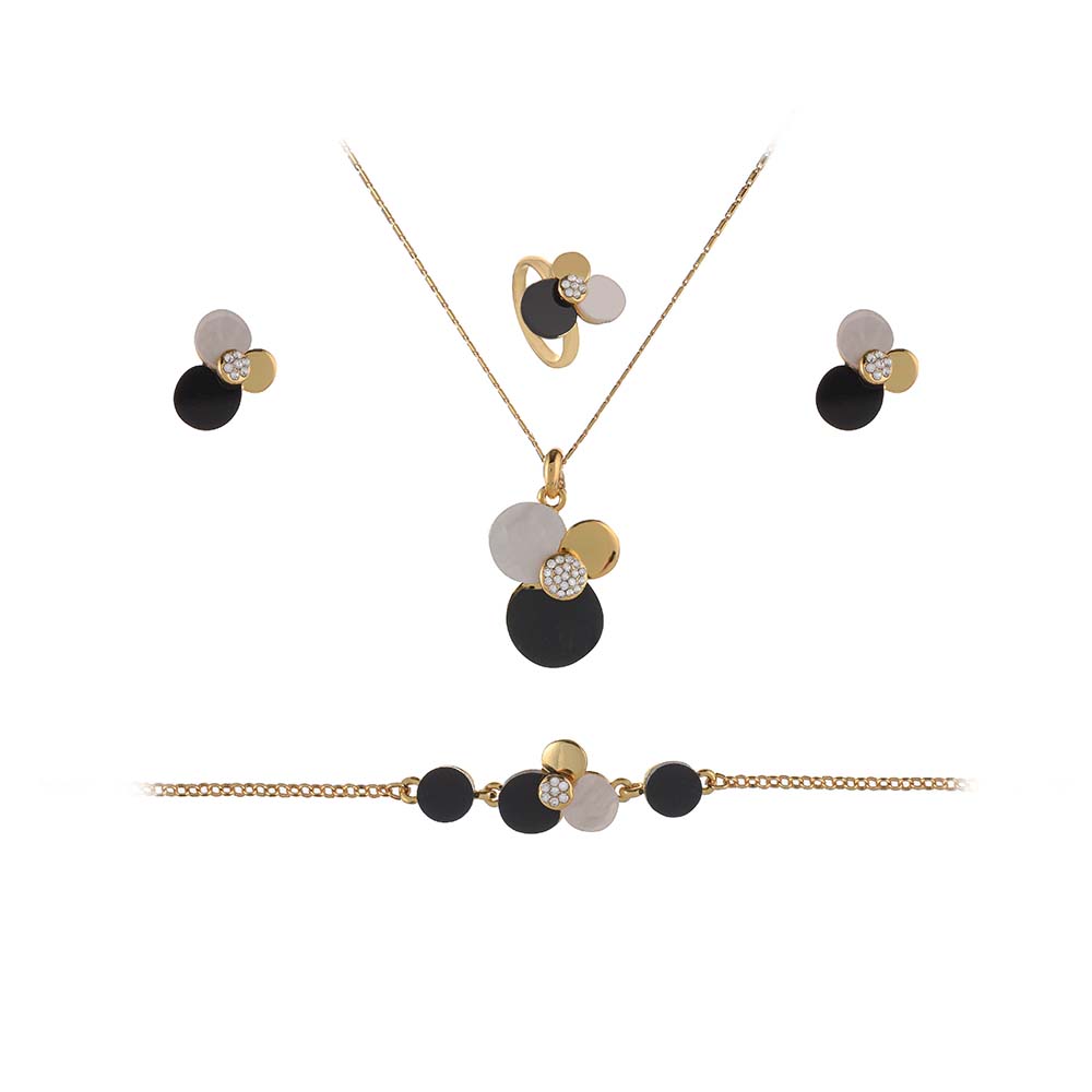 Papillon Accessories Gift Set Gold 4 Pieces