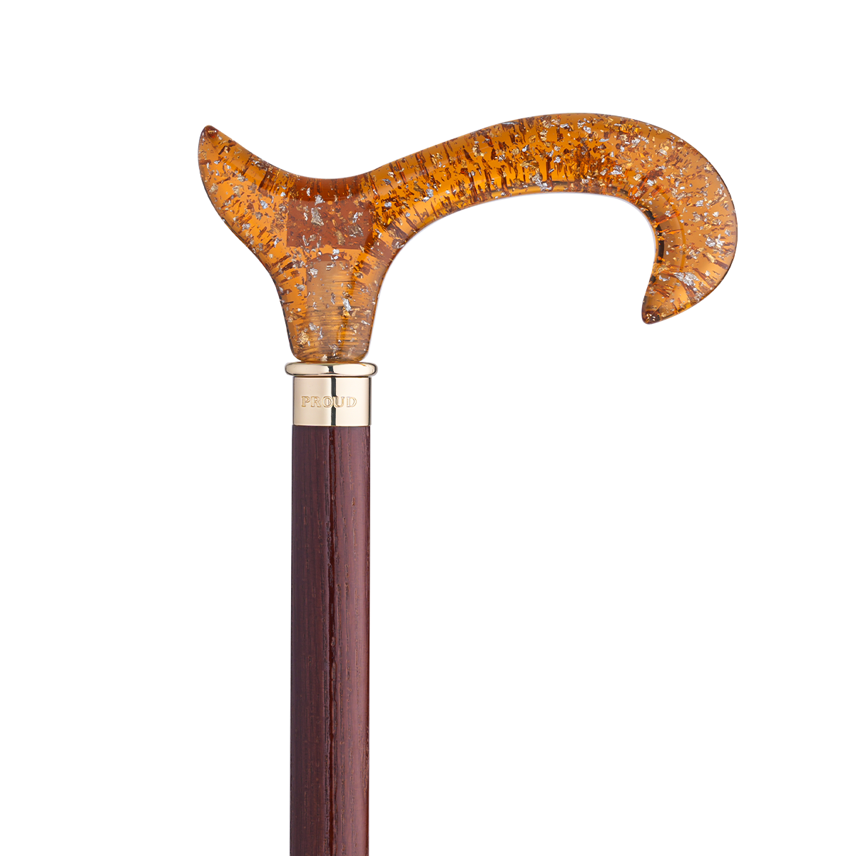 Proud Premium Wood Cane with Acrylic Handle Y24-WKS015