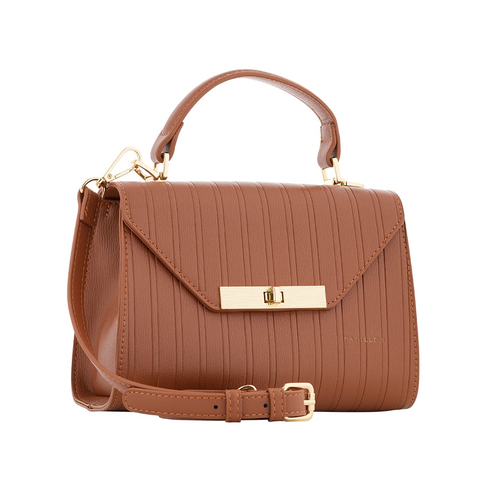 Papillon Handbag Camel- Women’s bags - NOR-64755